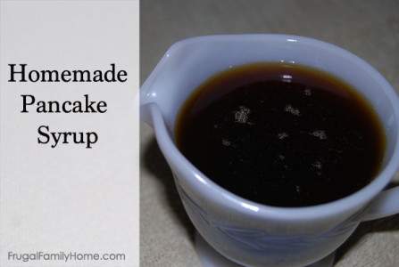Pancake Syrup Recipe