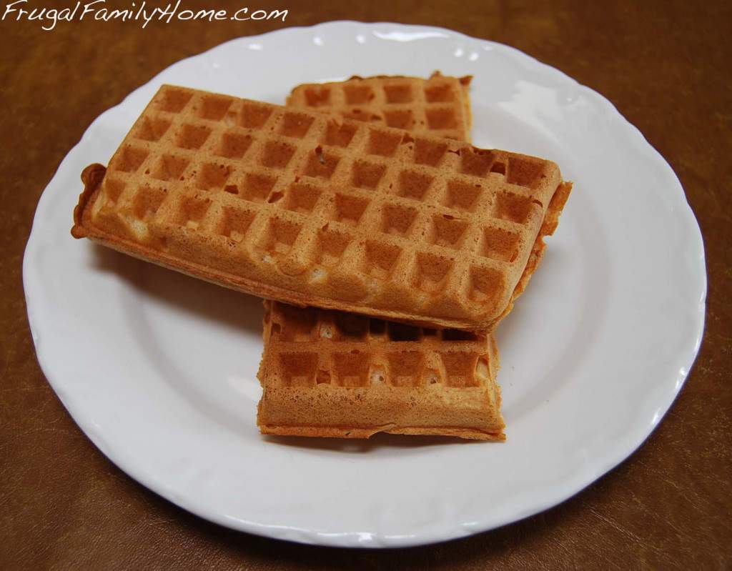 4 Weeks To Fill Your Freezer...Day 3 Waffles
