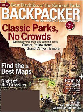 Backpacker Magazine For Just $4.50 A Year