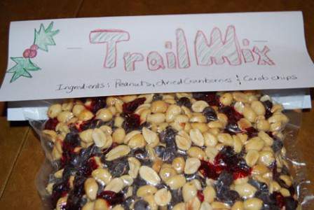 Homemade Christmas Gifts...Make Your Own Trail Mix | Frugal Family Home