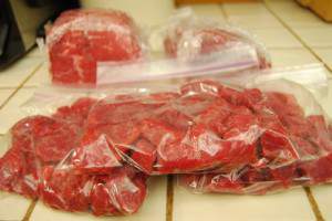 Freezer Cooking, Restocking The Freezer With Meat