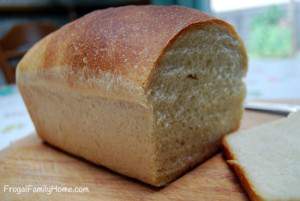 Frugal Homemade Bread Recipe {Dairy Free, Egg Free} | Frugal Family Home