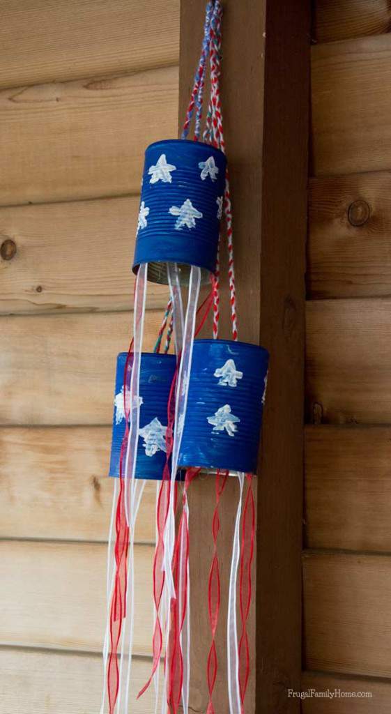 Kids Craft, 4th of July Windsock | Frugal Family Home