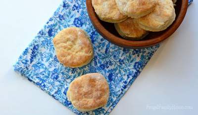 Quick and Easy Homemade from Scratch Biscuits | Frugal Family Home