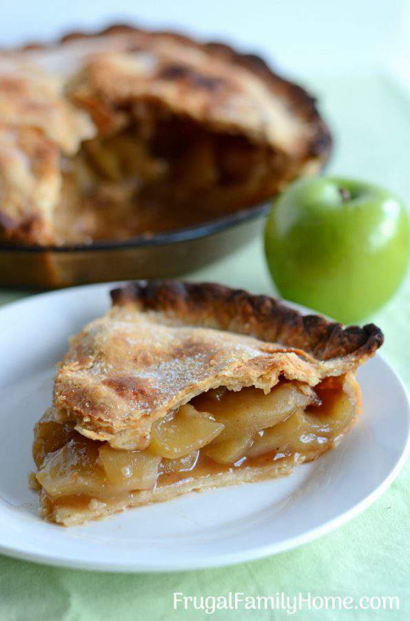 How to Make a Simple Apple Pie with Video Tutorial | Frugal Family Home