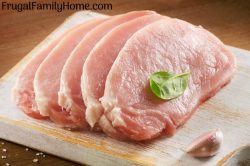 How to Save on Pork, Tips to Cut Your Food Budget | Frugal Family Home