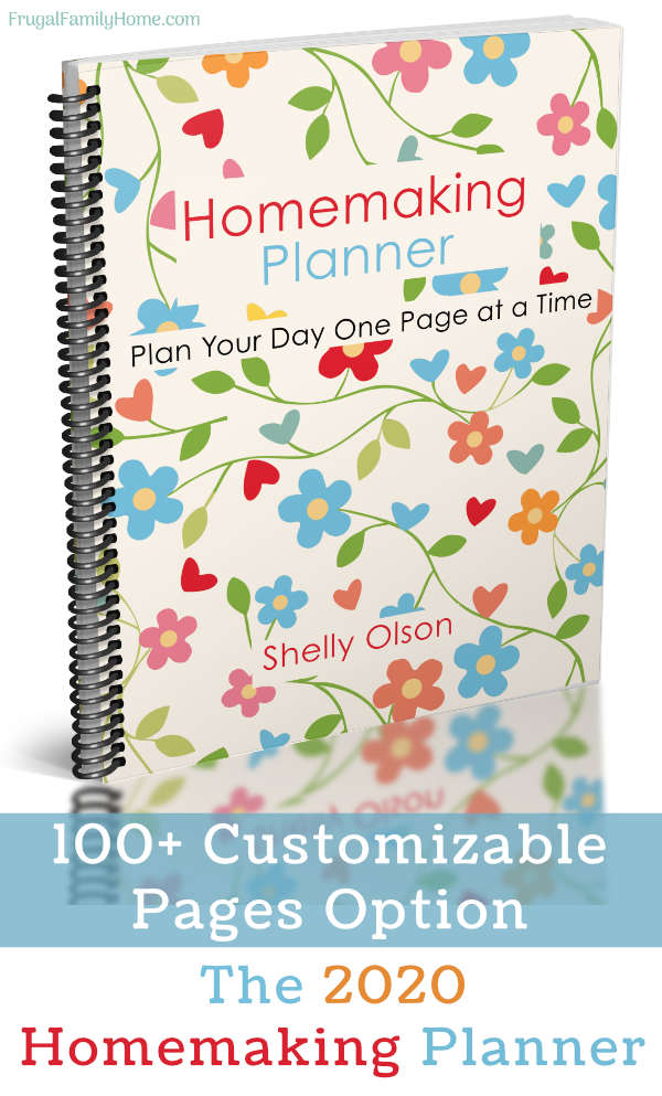 2020 Printable Homemaking Planner | Frugal Family Home