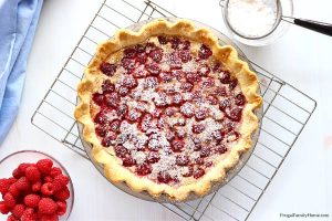 How to Make Raspberry Custard Pie, An Easy Creamy Pie Recipe | Frugal ...