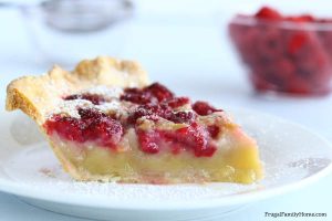 How to Make Raspberry Custard Pie, An Easy Creamy Pie Recipe | Frugal ...
