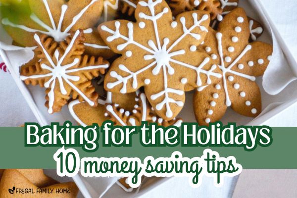 Baking for the Holidays on a Budget | Frugal Family Home